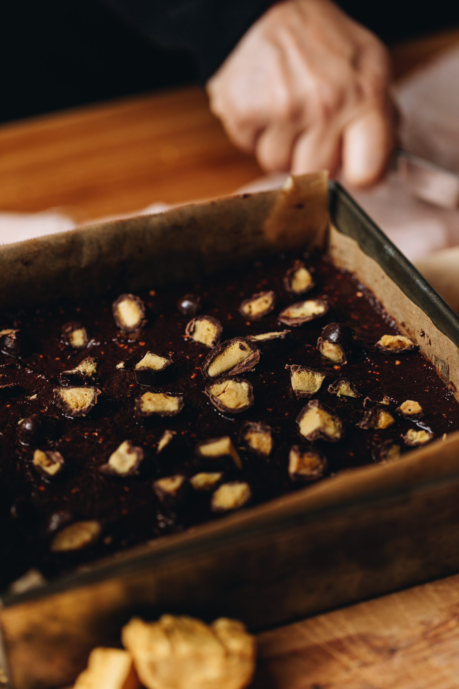 No-bake Hedgehog Slice