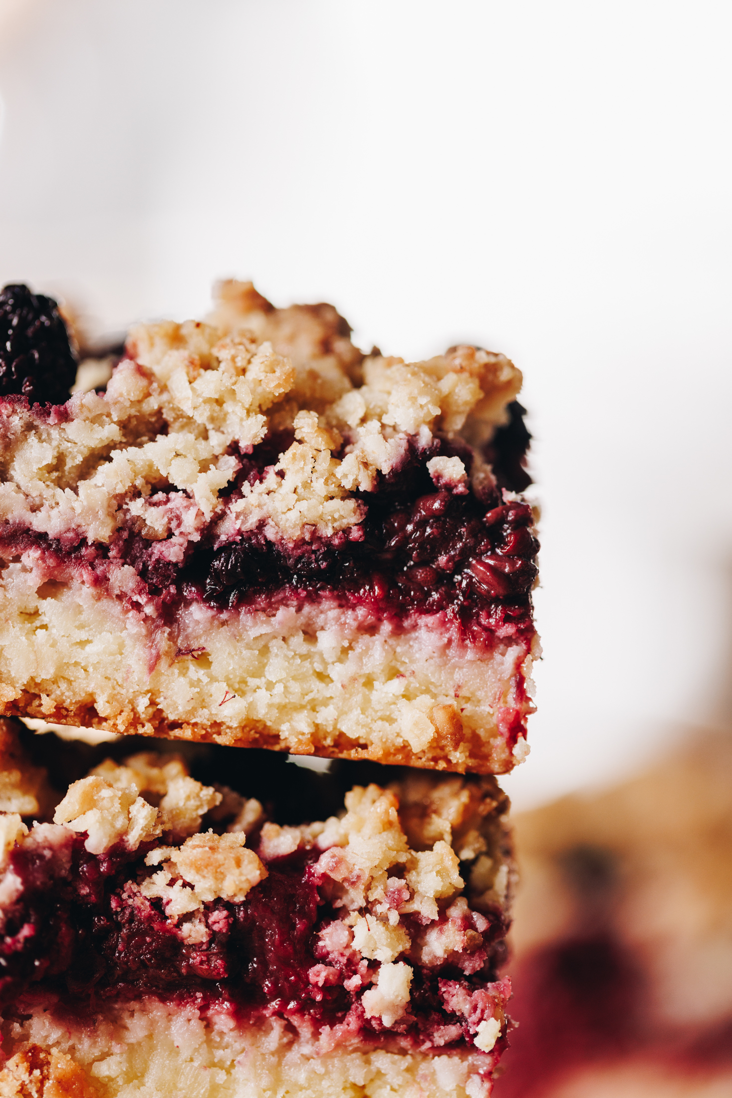 Berry Crumble Slice